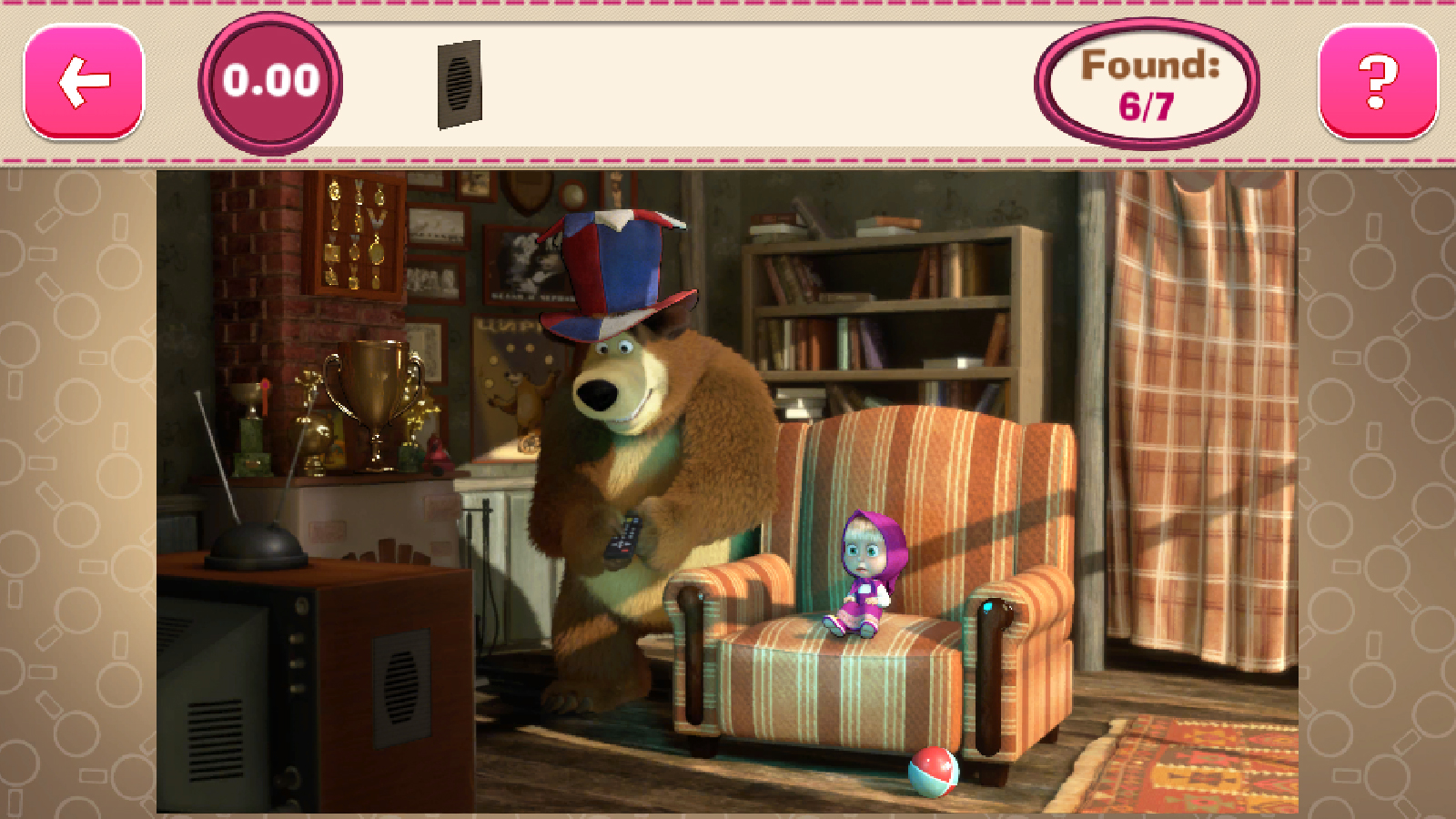 Masha and the Bear Picture Game | Tiny POP